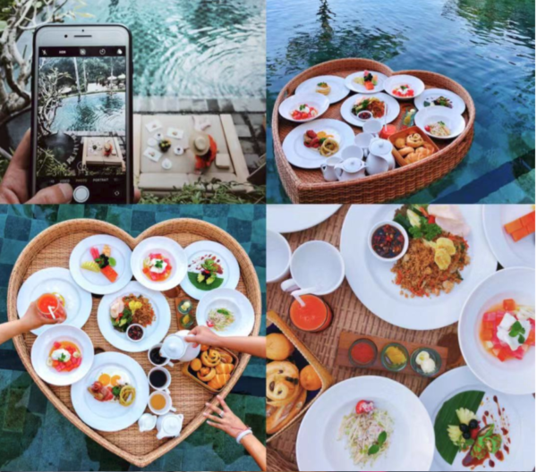 Luxury PE Floating Tray Serving Tray For Pool Party Accessories ...
