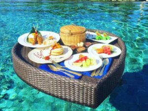 Luxury PE Floating Tray Serving Tray For Pool Party Accessories - H&N ...